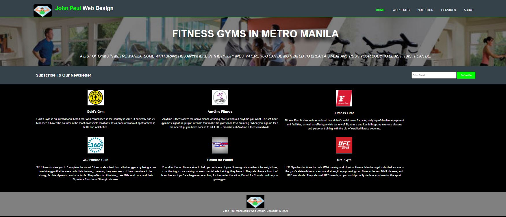 Portfolio of John Paul Manquiquis